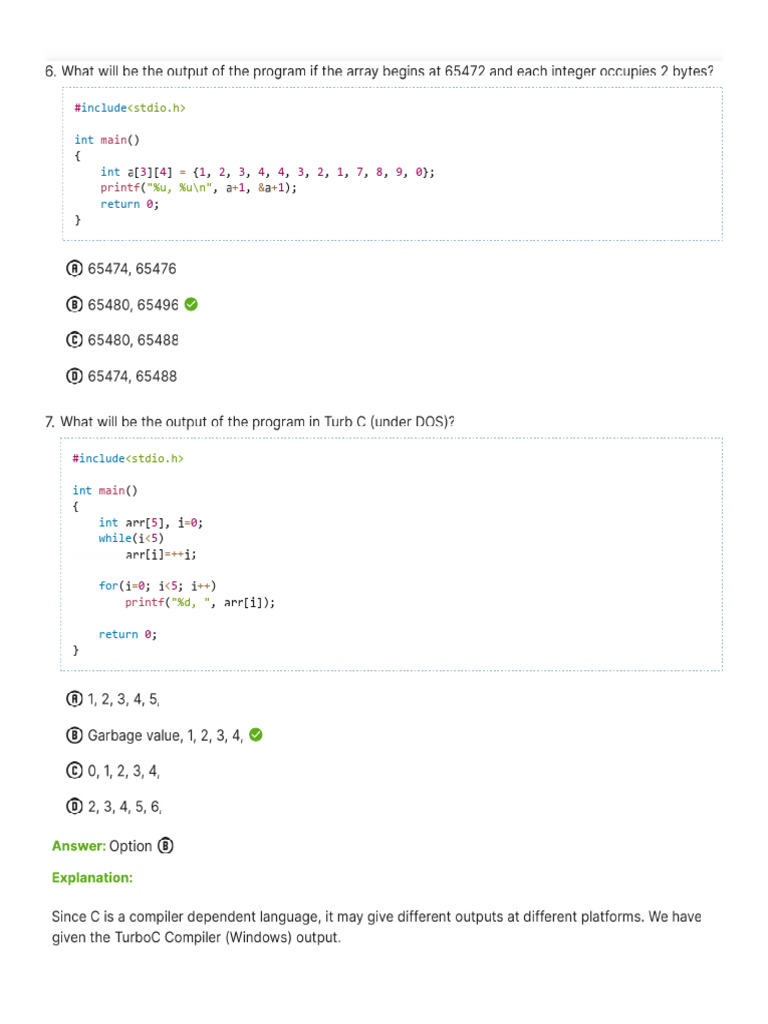 Arrays 2 | PDF