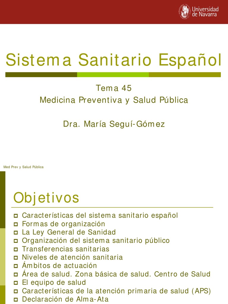 Sistema sanitario español | Sistema de salud | Hospital