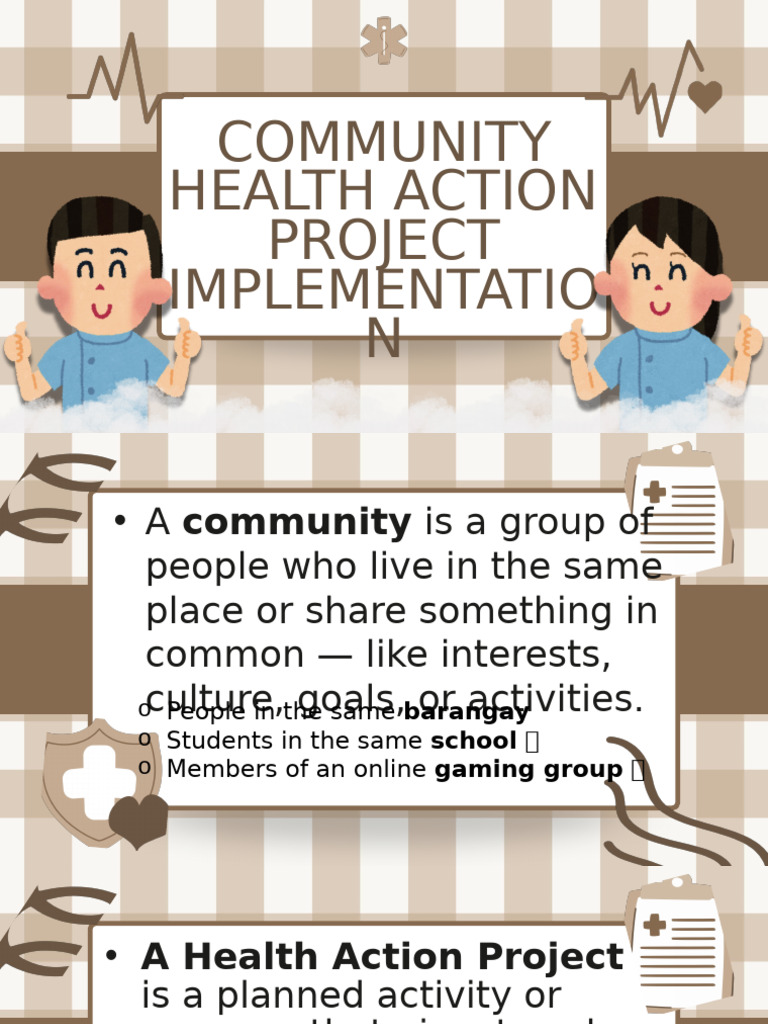 Community Health Action Project Guide | PDF