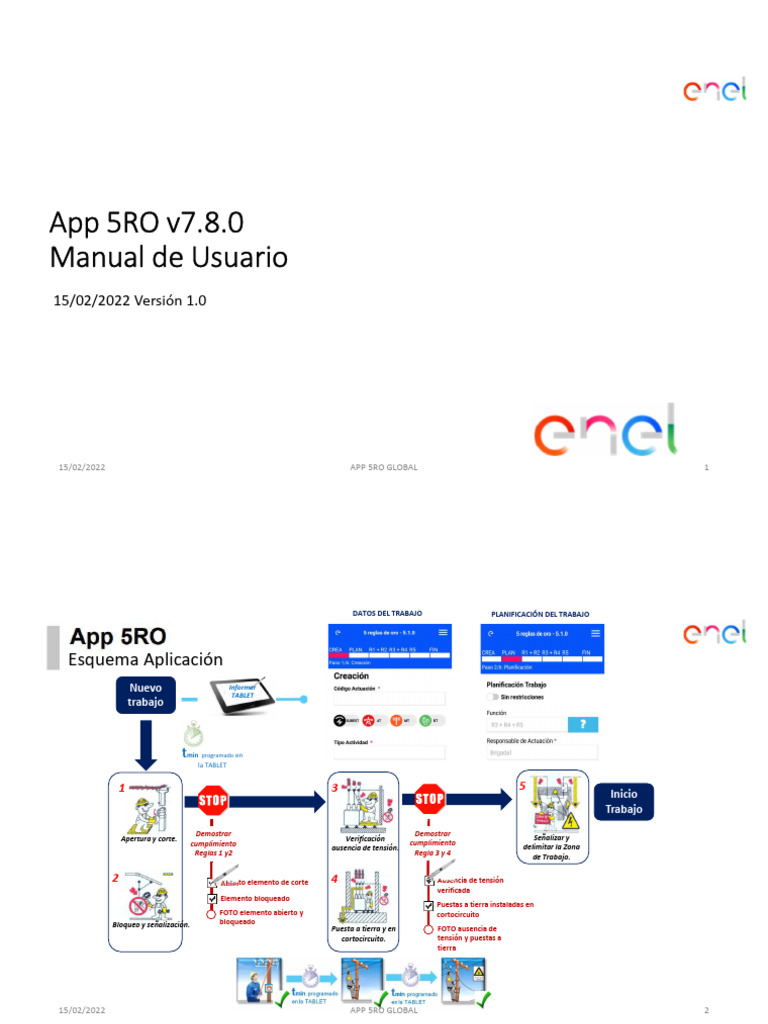 Manual de Usuario App 5RO v7.8.0 | PDF | Aplicación movil | Archivo de ...