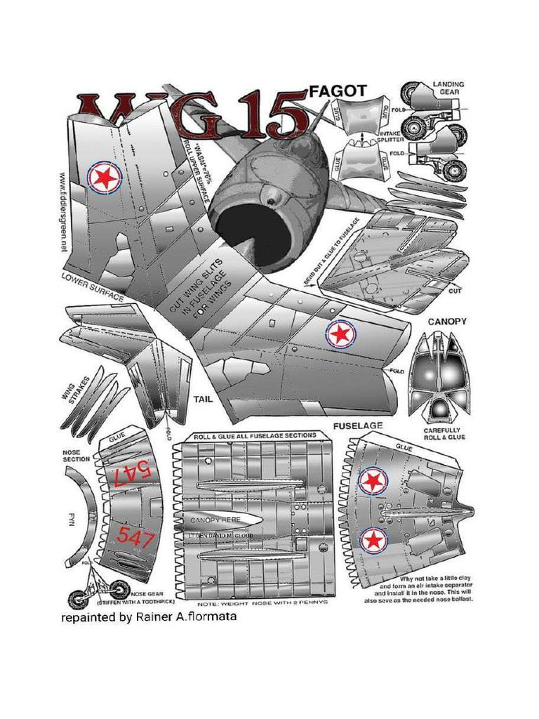 Mig-15 Fagot | PDF