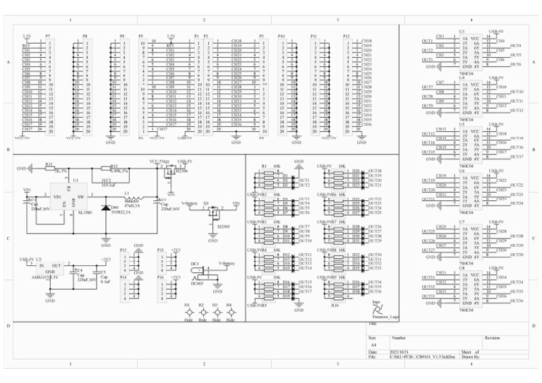 Freenove Breakout Board For ESP32 Schematic | PDF | Chess Theory | Chess