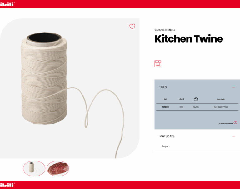 Kitchen Twine | PDF