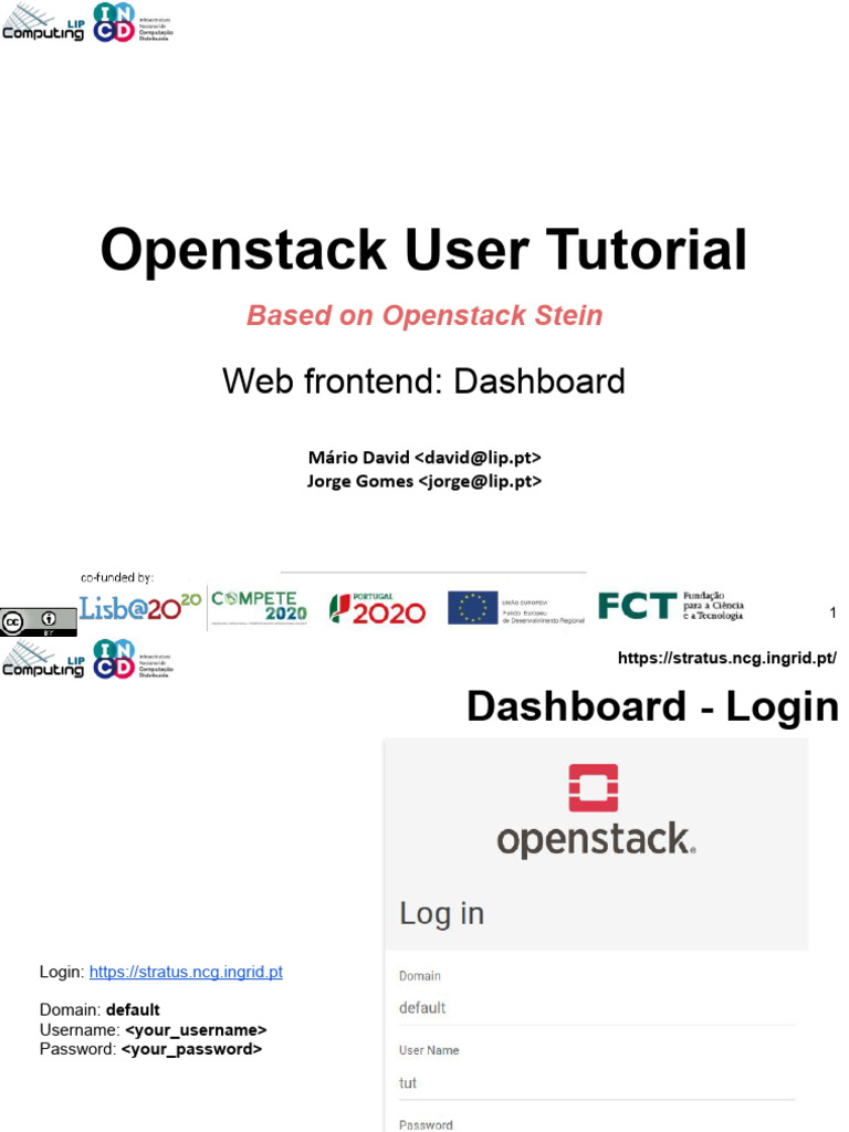 2. Tutorial Openstack Dasboard 05 2021 | PDF | Open Stack | Firewall ...