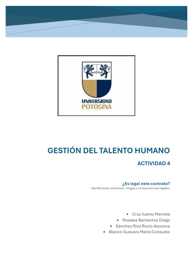 Legalidad del Contrato Laboral: Análisis | PDF | Salario