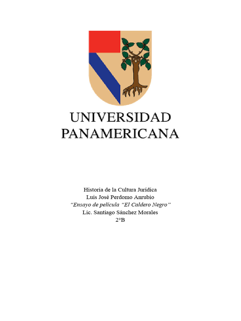 Ensayo de Película - El Caldero Negro - , Luis P. | PDF | Edades medias
