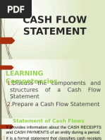 Grade 12 Cash Flow Statement Notes | PDF | Dividend | Cash Flow Statement