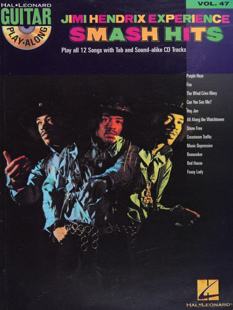 Jimi Hendrix Guitar Tab Collection | PDF | Song Recordings Produced | Songs