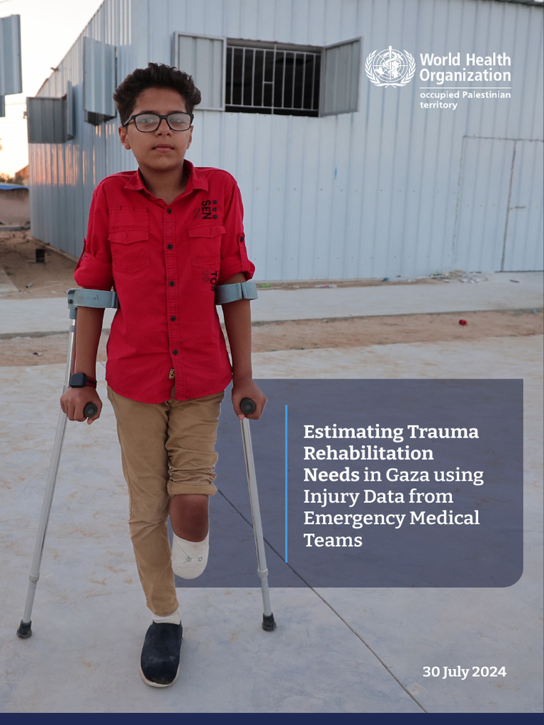 Gaza Trauma Rehabilitation Needs Analysis | PDF | Physical Medicine And ...