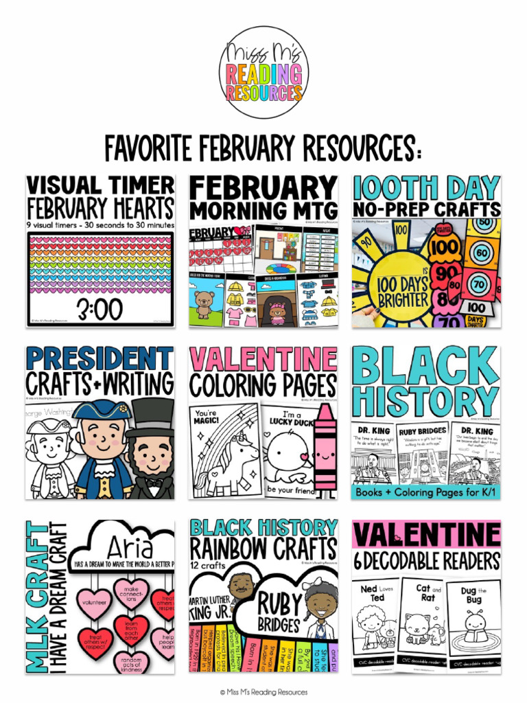 February Homework Reading Log | PDF