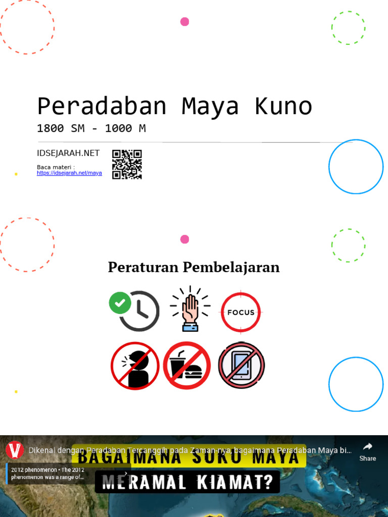 Pencapaian Peradaban Maya Kuno | PDF