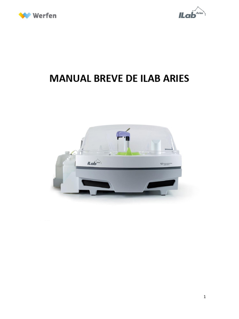 Manual Rápido ILab Aries 2020 | PDF