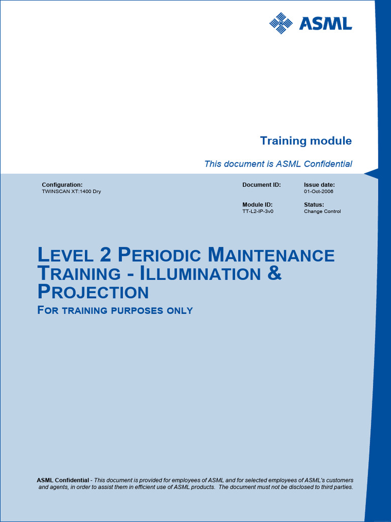 L 2 P M T - I & P: Evel Eriodic Aintenance Raining Llumination Rojection | PDF | Laser | Ultraviolet