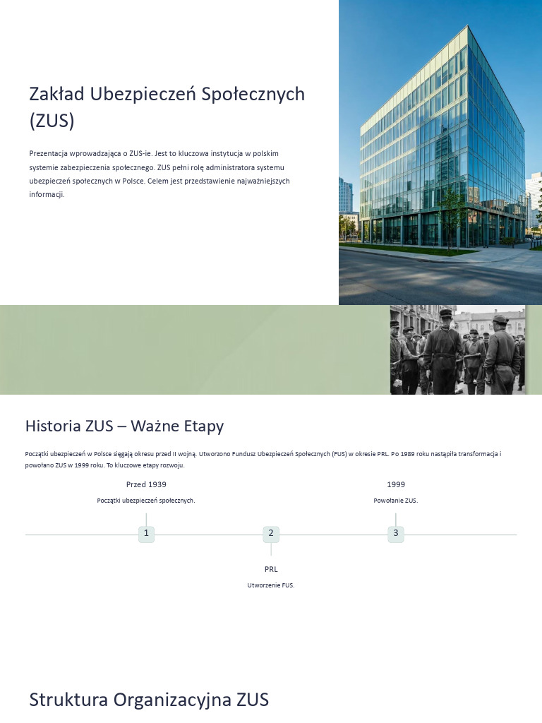 Prezentacja Zus | PDF