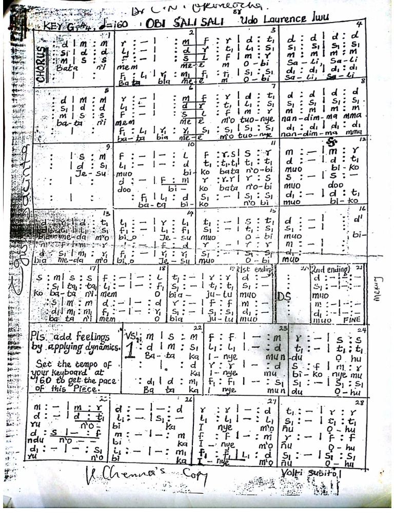 Obi Sali Sali-1 | PDF