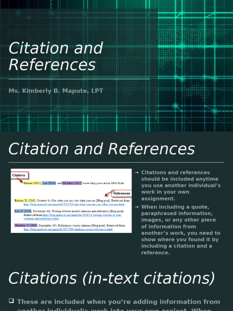 Scribd Citation and Reference Guide | PDF | Citation | Human Communication