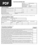 Formato de Portabilidad Megacable | PDF | Telefonía móvil