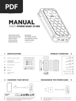 20000mAh Power Bank User Guide | PDF | Sustainable Technologies ...