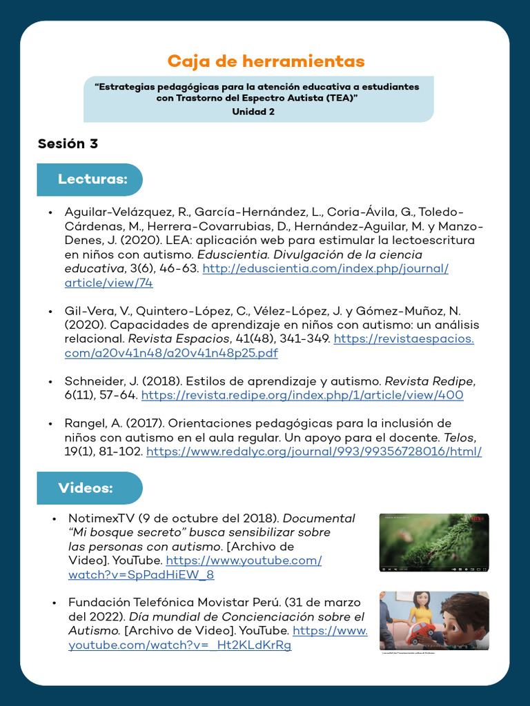 Caja de Herramientas Unidad2 Sesion3 | PDF