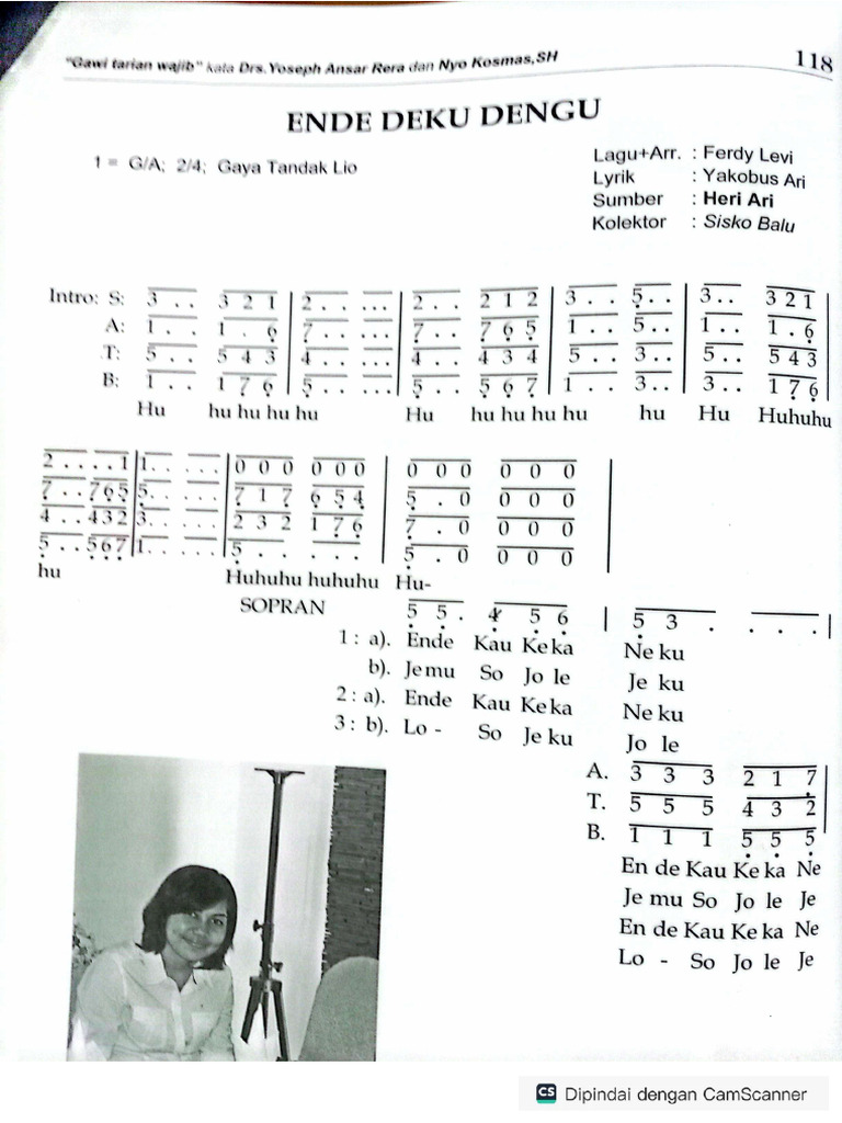 Lagu Wajib - Ende Deku Dengu | PDF