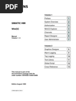 WinCC Working With WinCC - Working With Projects | PDF