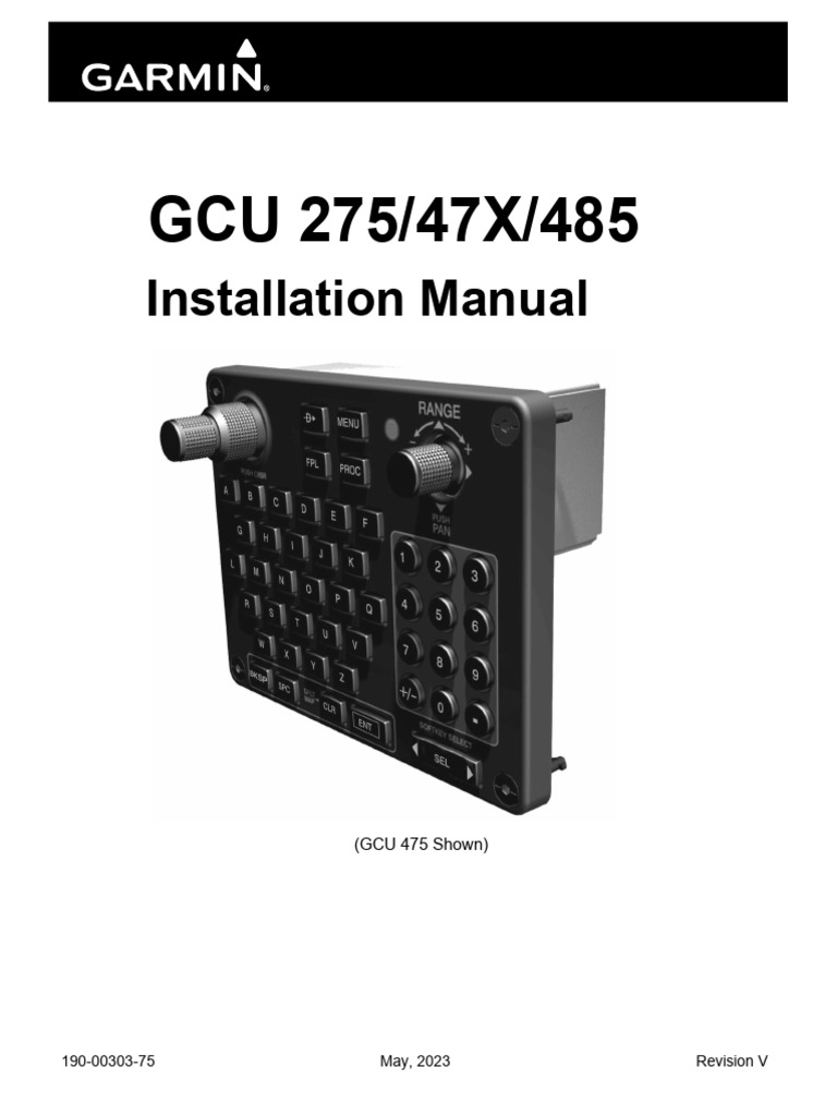 GCU 27547X485 Installation Manual | PDF | Booting | Software