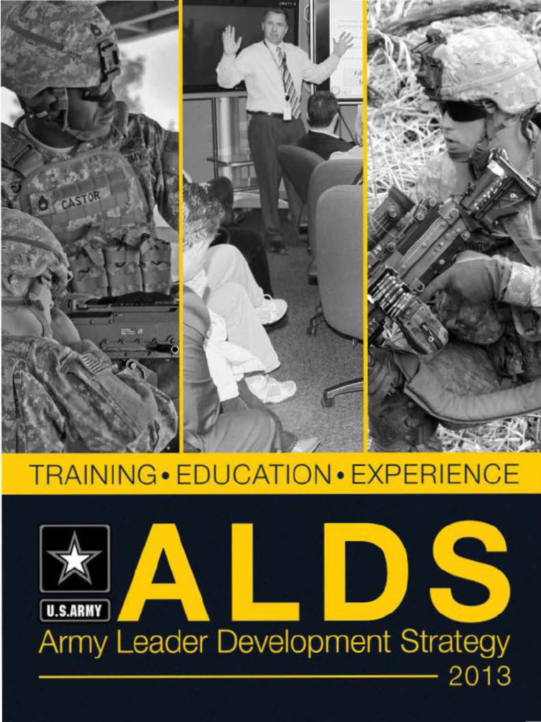 Army Leader Development Strategy 2013 | PDF | Non Commissioned Officer ...