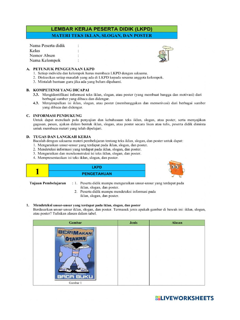 LKPD Poster | PDF