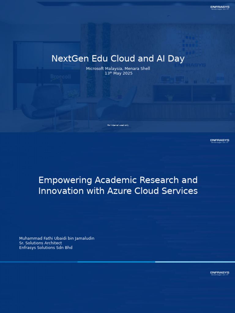 NextGen Edu Cloud and AI Day | PDF | Microsoft Azure | Cloud Computing