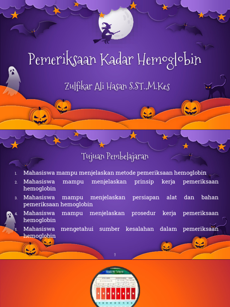 8. Pemeriksaan Kadar Hemoglobin | PDF