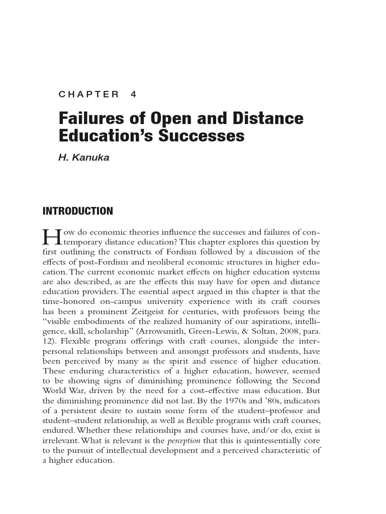 An Introduction To Distance Education - Understanding Teaching and ...