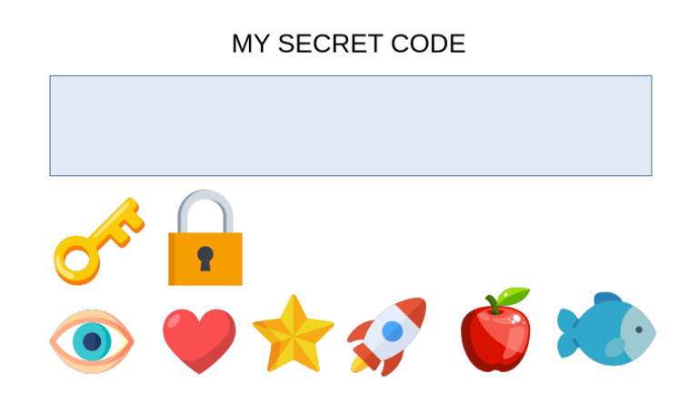 (Template) My Secret Code | PDF
