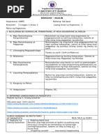 Talento at Kakayahan Activity Sheet | PDF