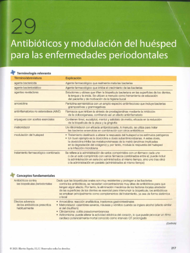 Periodontología Clínica Esencial. Newman y Carranza | PDF