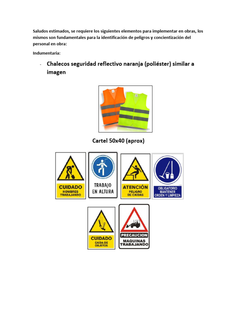 Requerimientos HyS | PDF