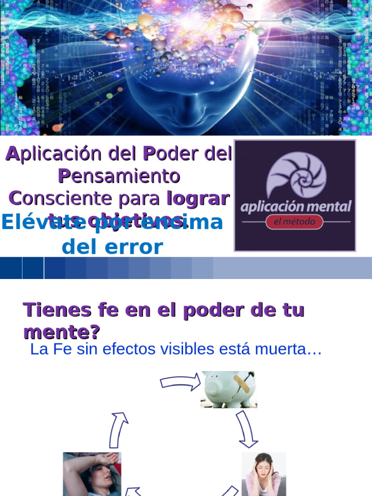Elevate Por Encima Del Error | PDF | Mente | Pensamiento