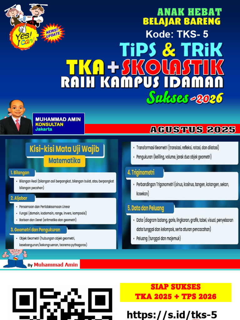 Tks-5 = Tka+Tps - Agst 2025 - Bhs-- | PDF