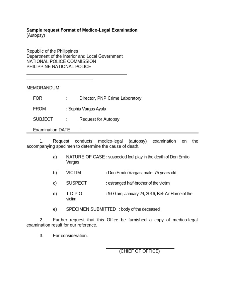 Forensic Request Formats 2 Pdf Fingerprint Autopsy