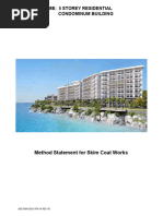 Method Statement For Skim Coat | PDF