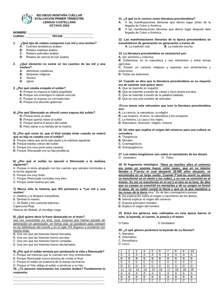 Octavo Eva. 2024 | PDF