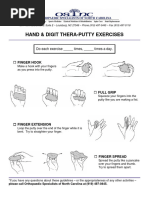Tendon Glides Exercise Guide | PDF