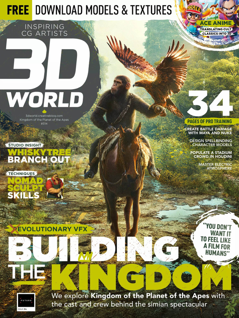 3D World UK - Issue 314 August 2024 | PDF