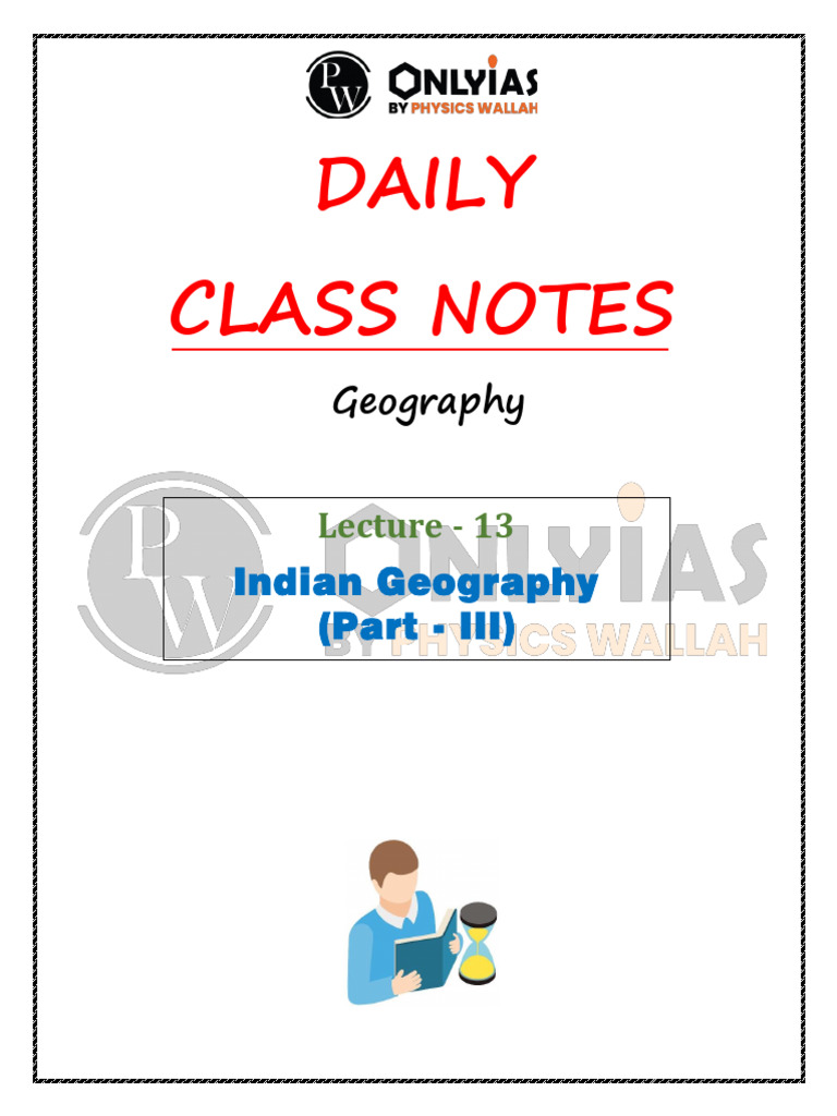 6585717bdd759900198eba02 - ## - Geography 13 - Daily Class Notes | PDF ...