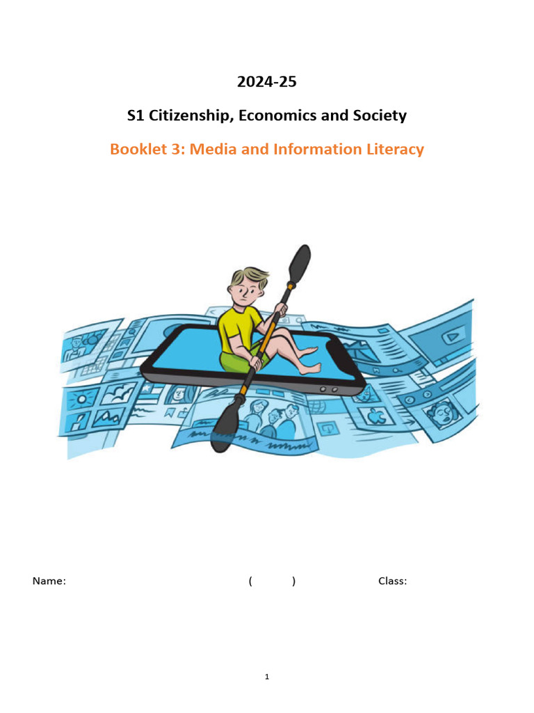 Media and Information Literacy Guide | PDF | Mass Media | New Media