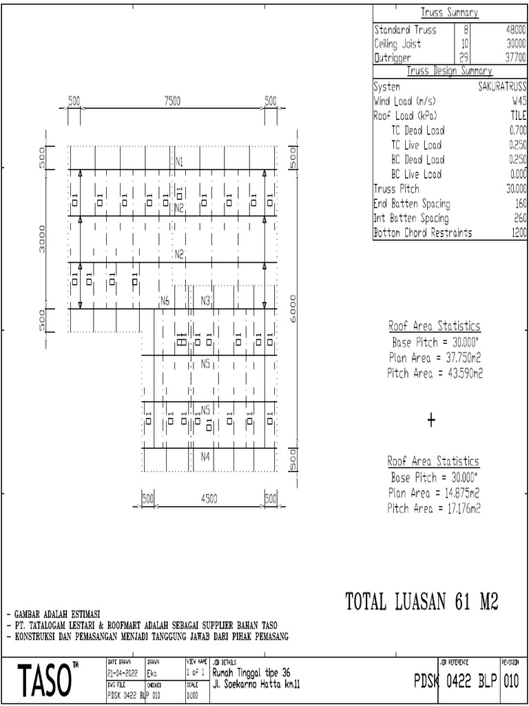 Layout Rt Tipe 36 Pdf