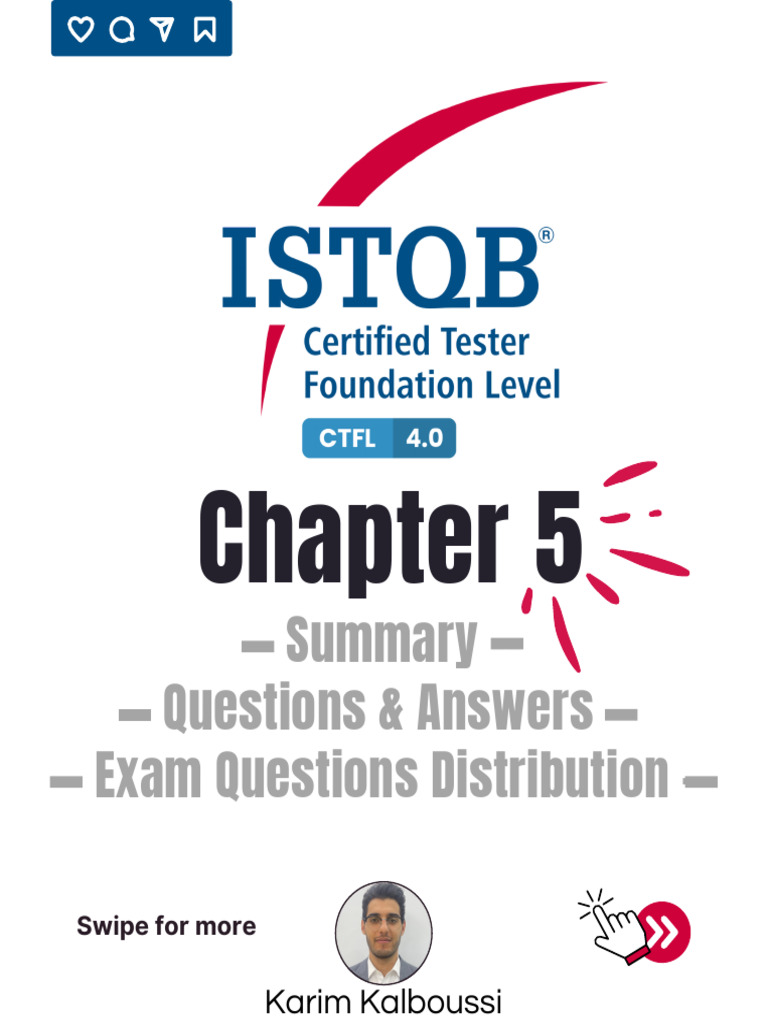 Chapter 5 Exam Questions Breakdown | PDF | Software Testing