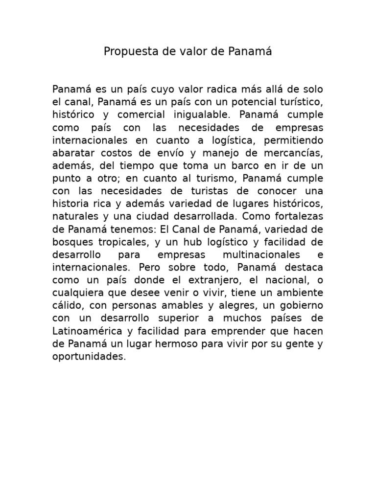 Propuesta de Valor 2 | PDF