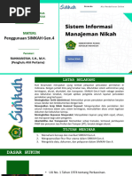 Sign in Sistem Informasi Nikah SIMKAH GEN 4.0 | PDF
