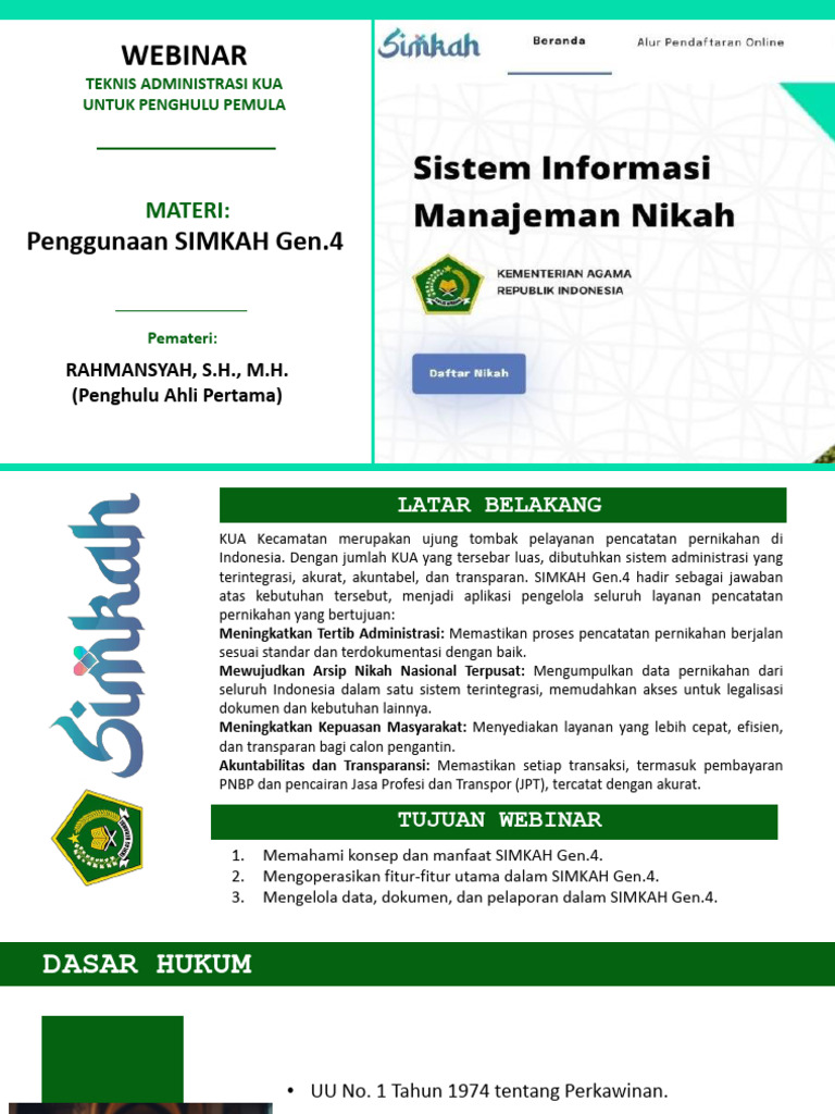 Penggunaan Simkah Gen 4 | PDF