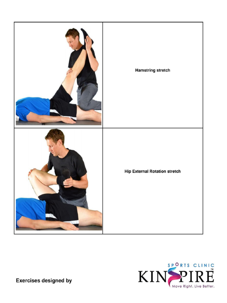 Recovery Stretches Plan | PDF